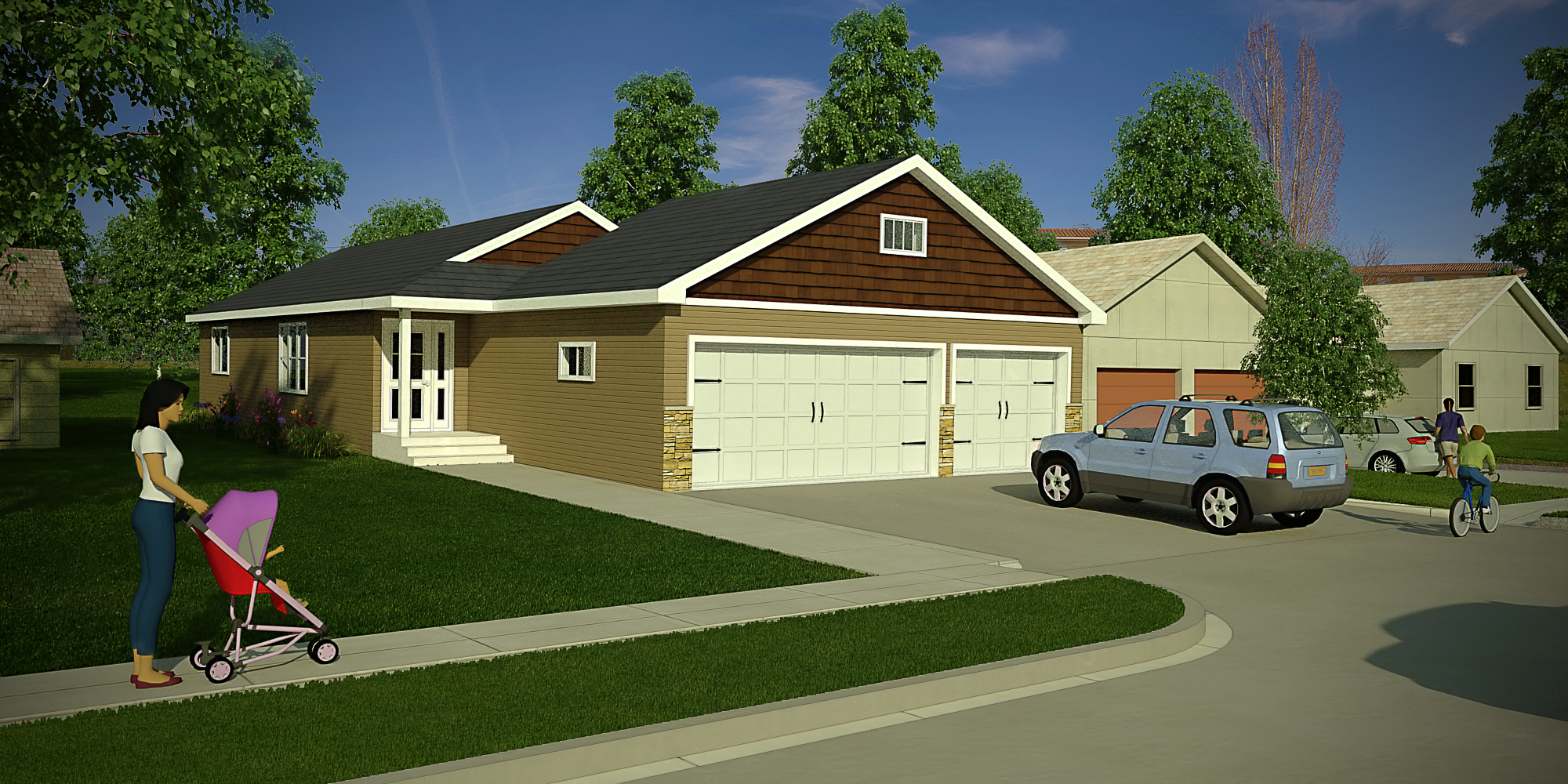 314-Home-Rendering-Street-View – Singleton Building